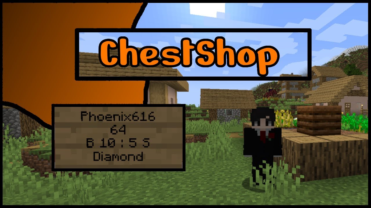 Minecraft Chestshop Youtube