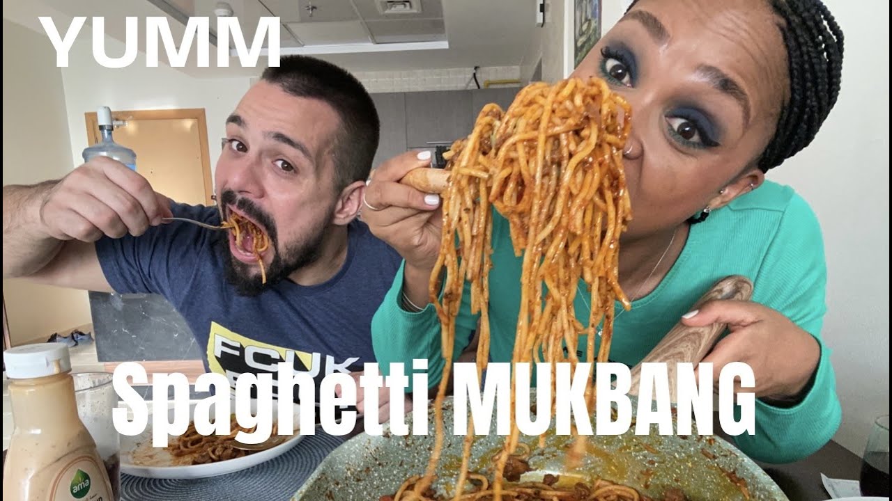 Spaghetti Mukbang Youtube
