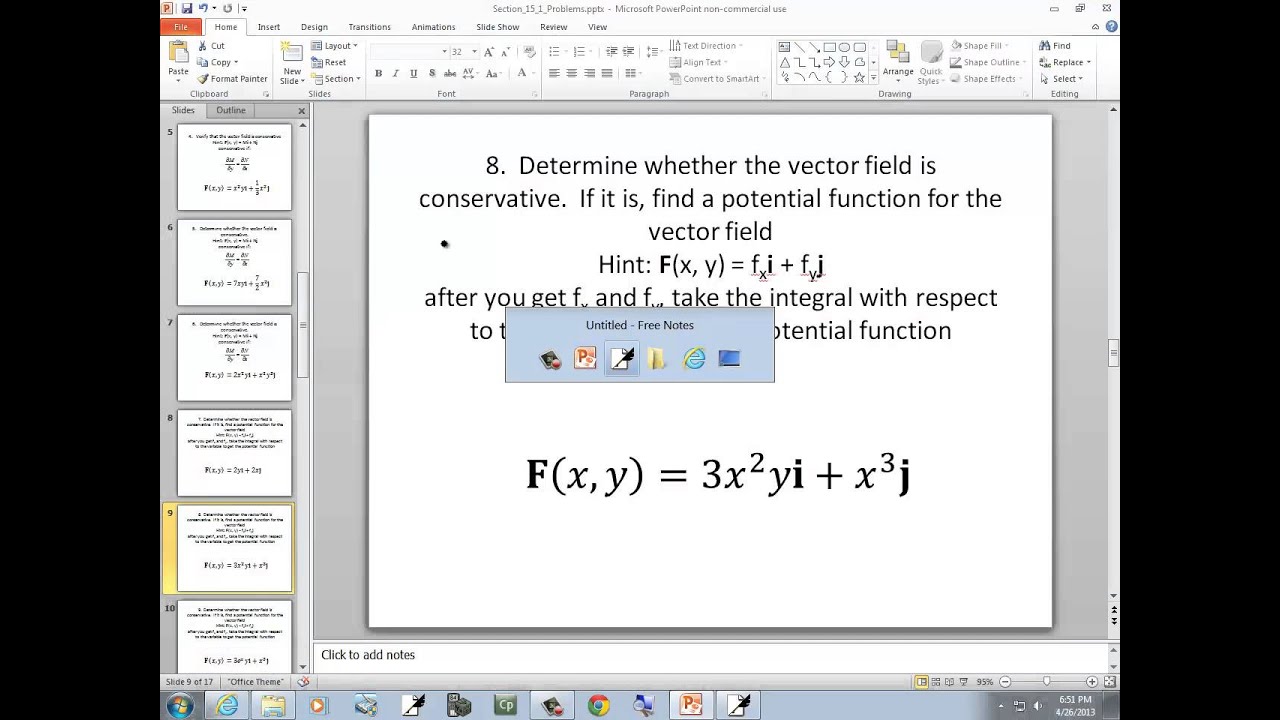 Calculus Iii Vector Fields Youtube