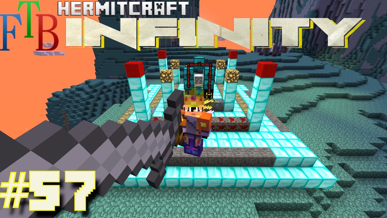 Minecraft Mods Ftb Infinity Ep 57 Server Tour Hermitcraft