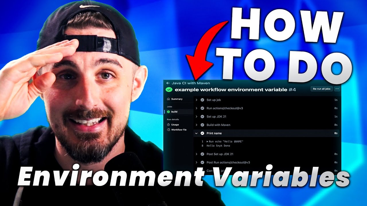 How To Use Github Actions Environment Variables And Secrets Youtube