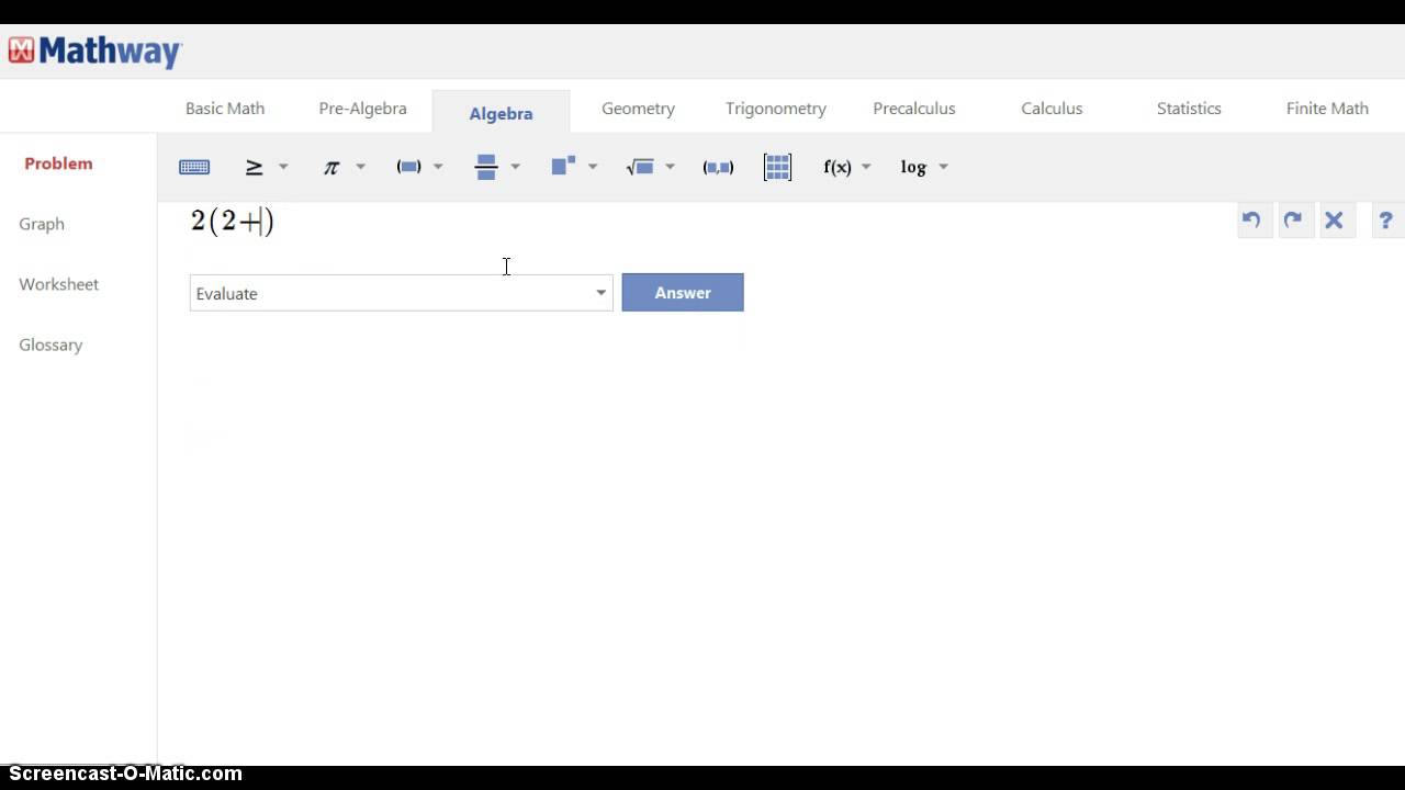Mathway Basics Youtube