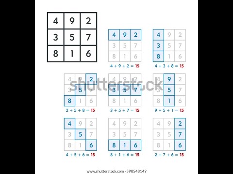Lo Shu Magic Square Python Assignment Youtube