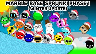 Incredibox Sprunki Marble Race In Algodoo Who Will Win Phase 1 ...
