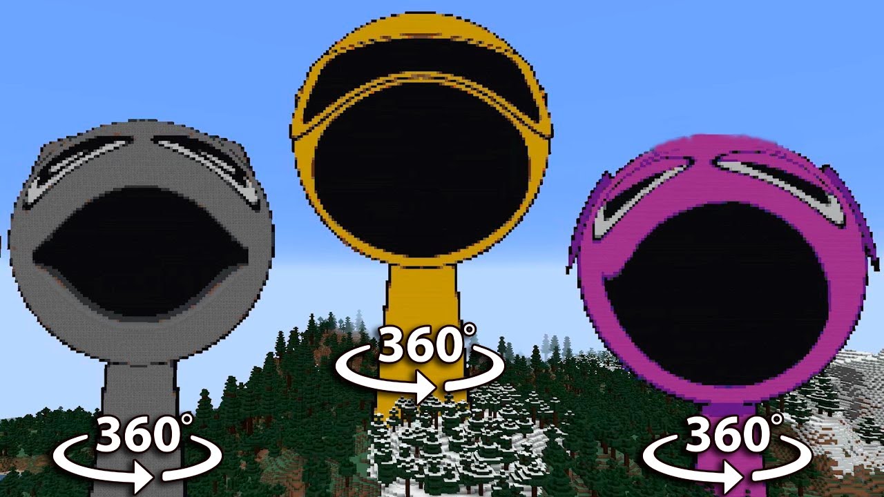 360 Vr Pop Incredibox Sprunki In Minecraft Youtube