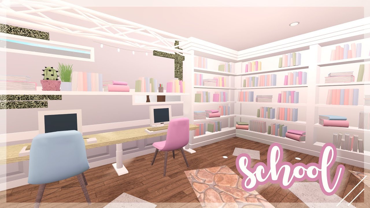 Bloxburg School Town Build Youtube