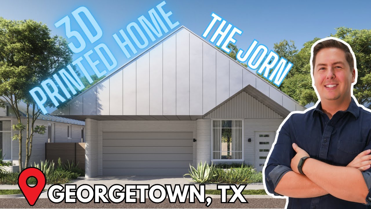 The Jorn By Lennar 3d Printed Model Home Tour Genesis Collection