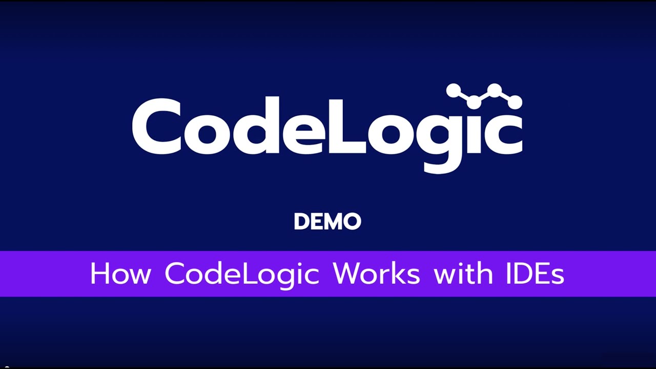 Codelogic Ide Integration Demo Youtube