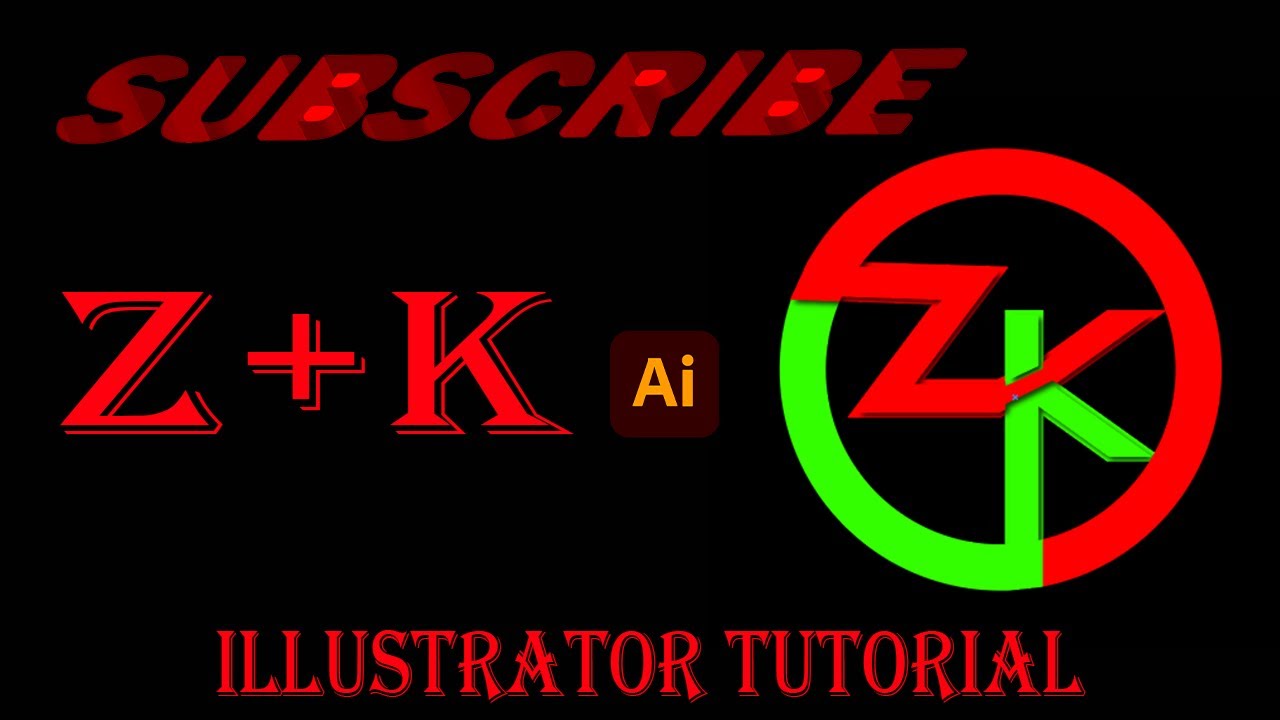 Logo Design In Illustrator Designing In Ai Youtube