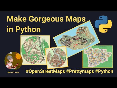 Create Gorgeous Maps With Prettymaps Python Youtube