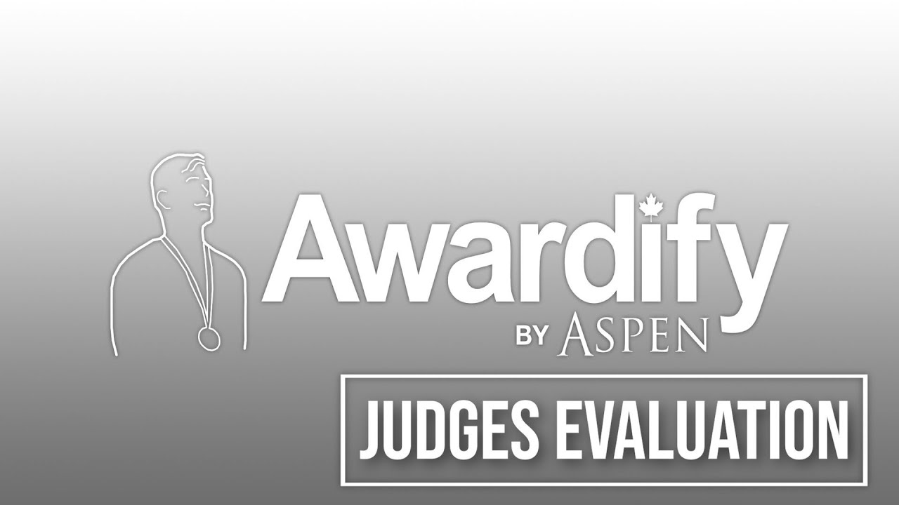 Awardify Judges Evaluation Youtube