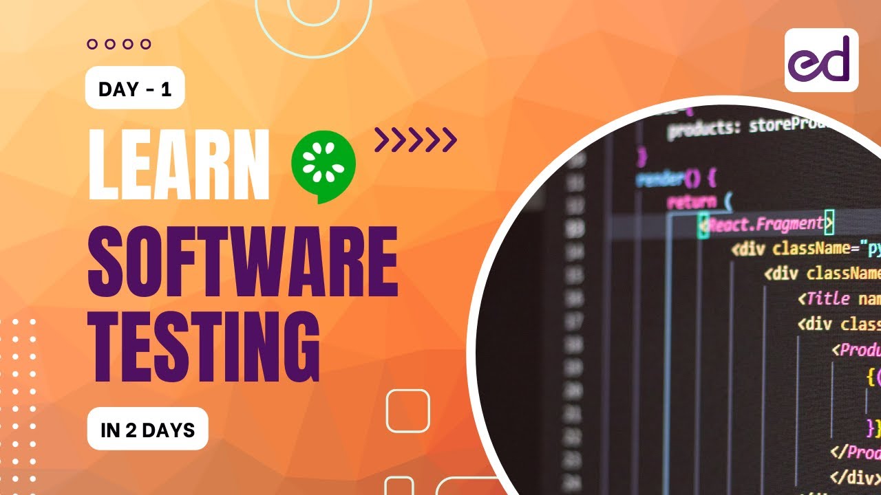 Day 1 Mastering Software Testing 2 Day Bdd Cucumber Workshop Youtube