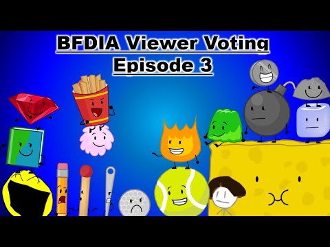 Bfdia Viewer Voting Episode 3 Youtube