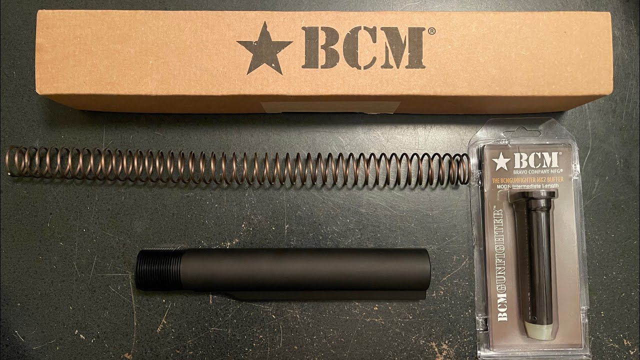 Bcm Mk2 Recoil Mitigation System Review How To Install Ar Buffer Tube