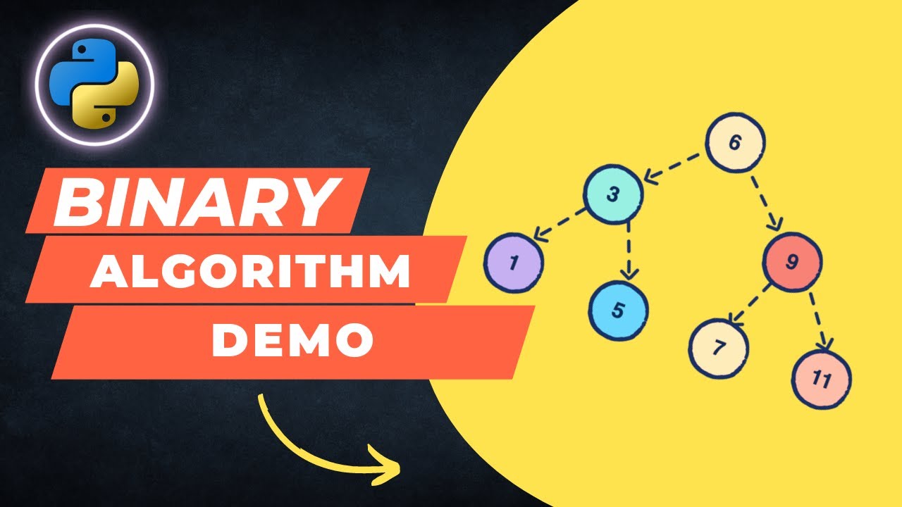 Binary Algorithm Demo Python Coding Circle Youtube