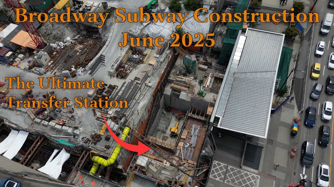 Broadway Subway Construction June 2025 Youtube