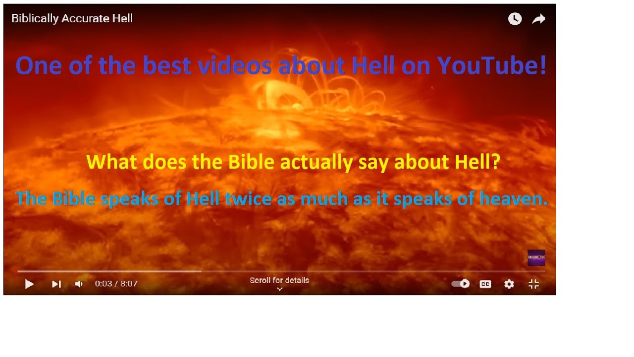 Hell According To The Bible Biblically Accurate Good Graphics Great