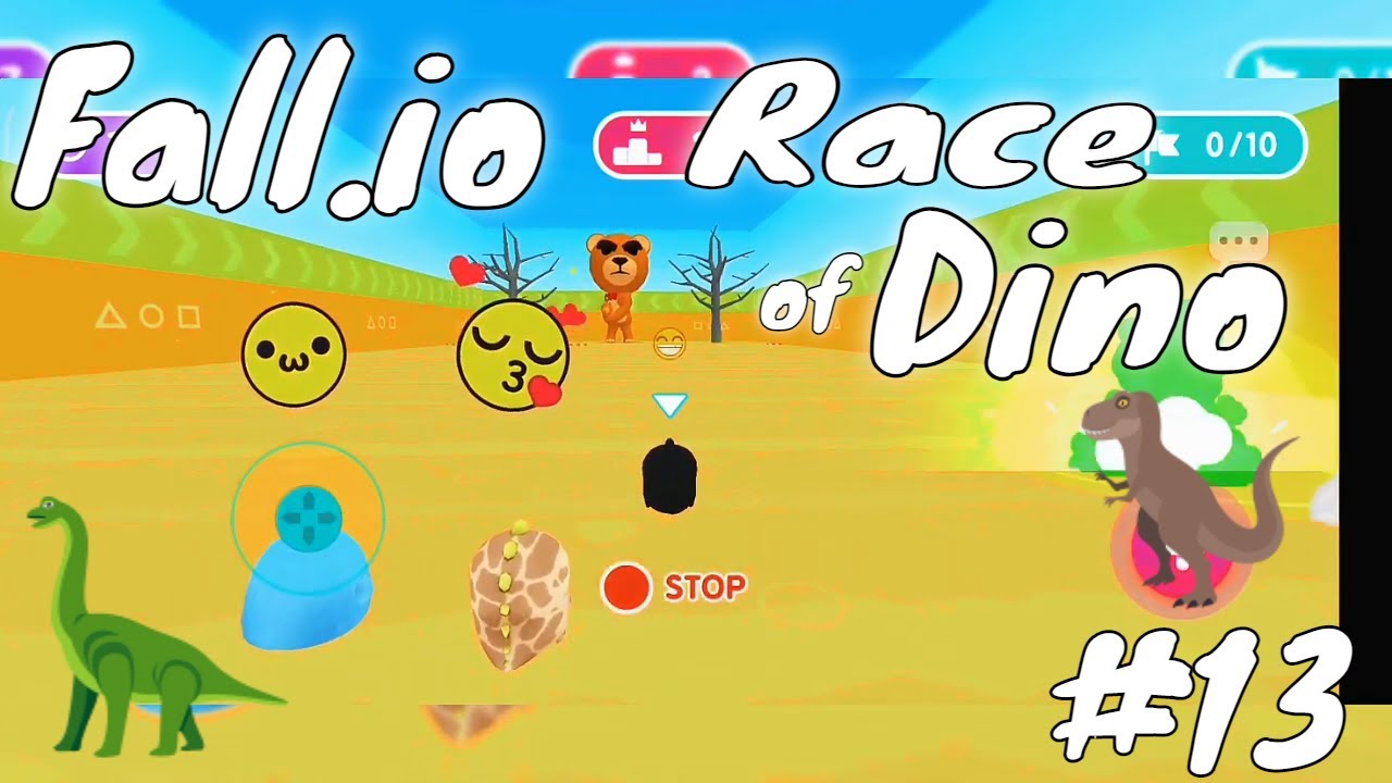 Fall Io Race Of Dino 13 Youtube