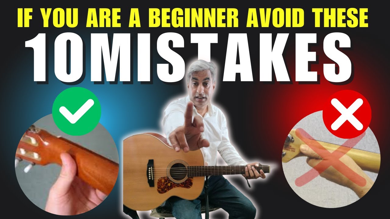 10 Mistakes Every Beginner Guitar Player Makes Youtube