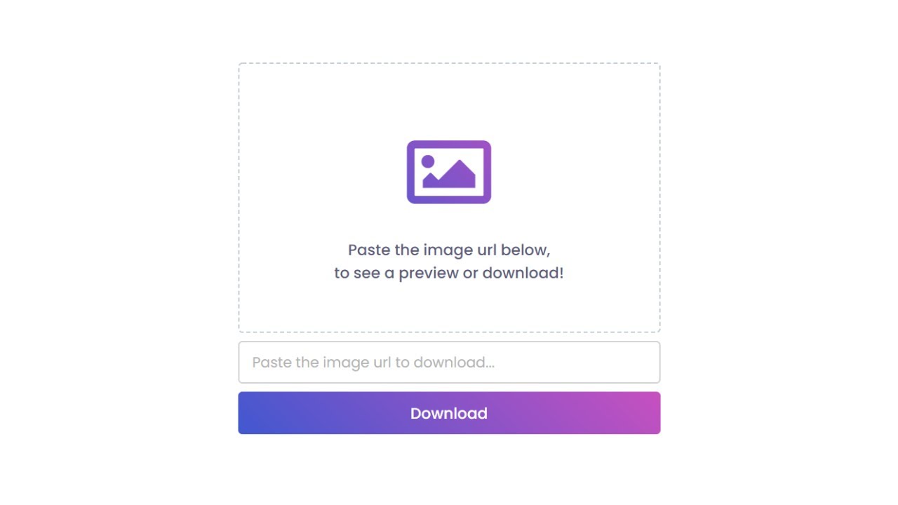 How To Download Image Using Javascript Php Upload Preview