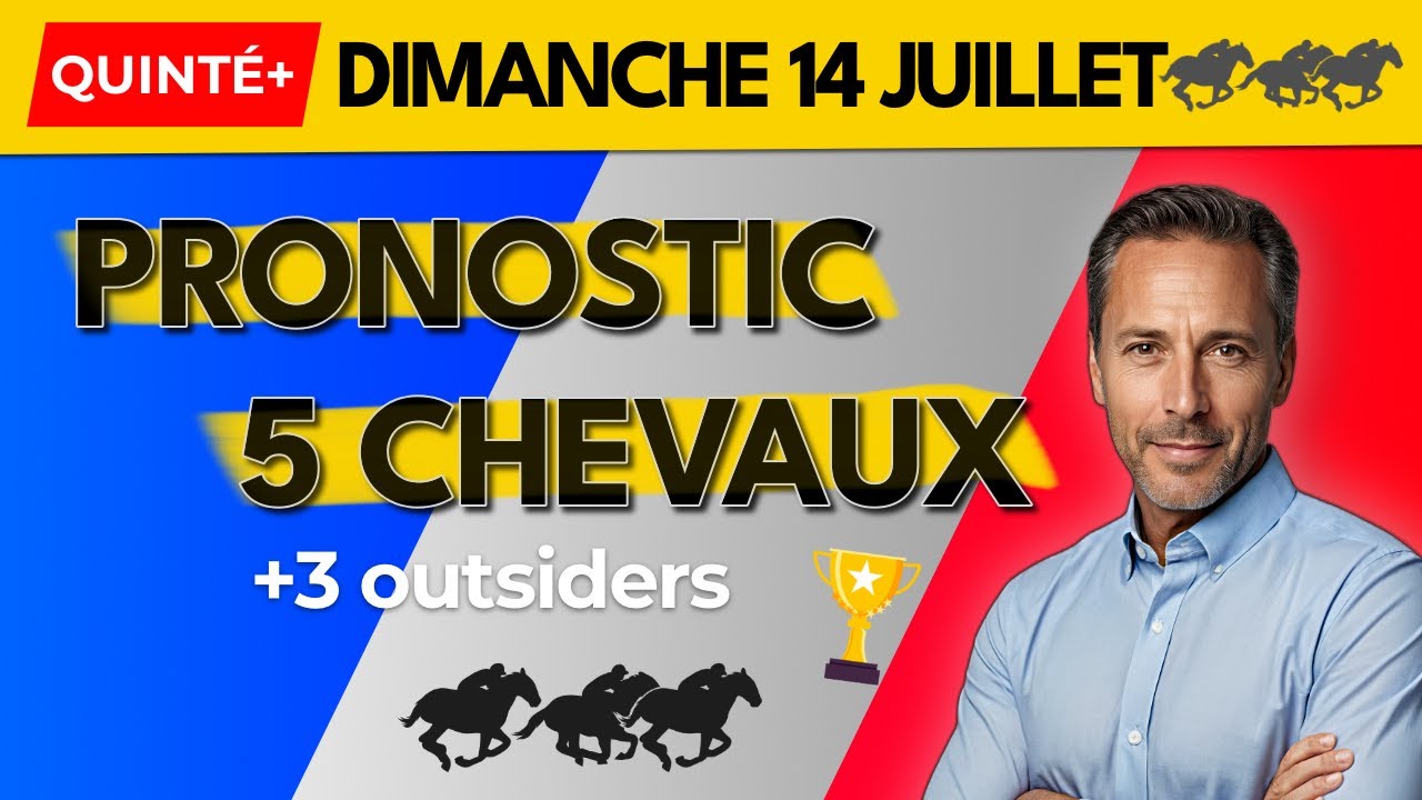 Pronostic Quintг Pmu Dimanche 14 Juillet 2024 рџ рџ 5 Chevaux 3