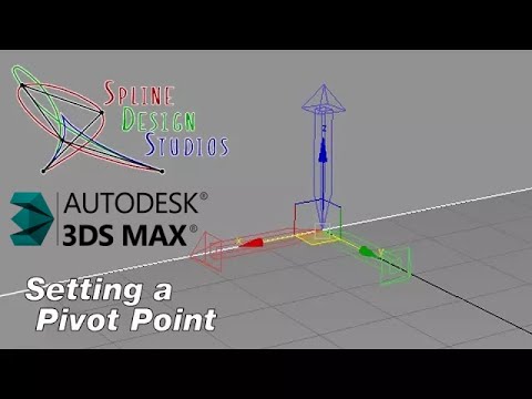 3ds Max Setting A Pivot Point Simple Youtube