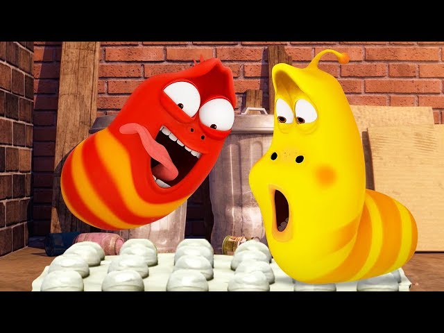 Larva Popping Bubble Wrap Cartoons Comics Larva Official