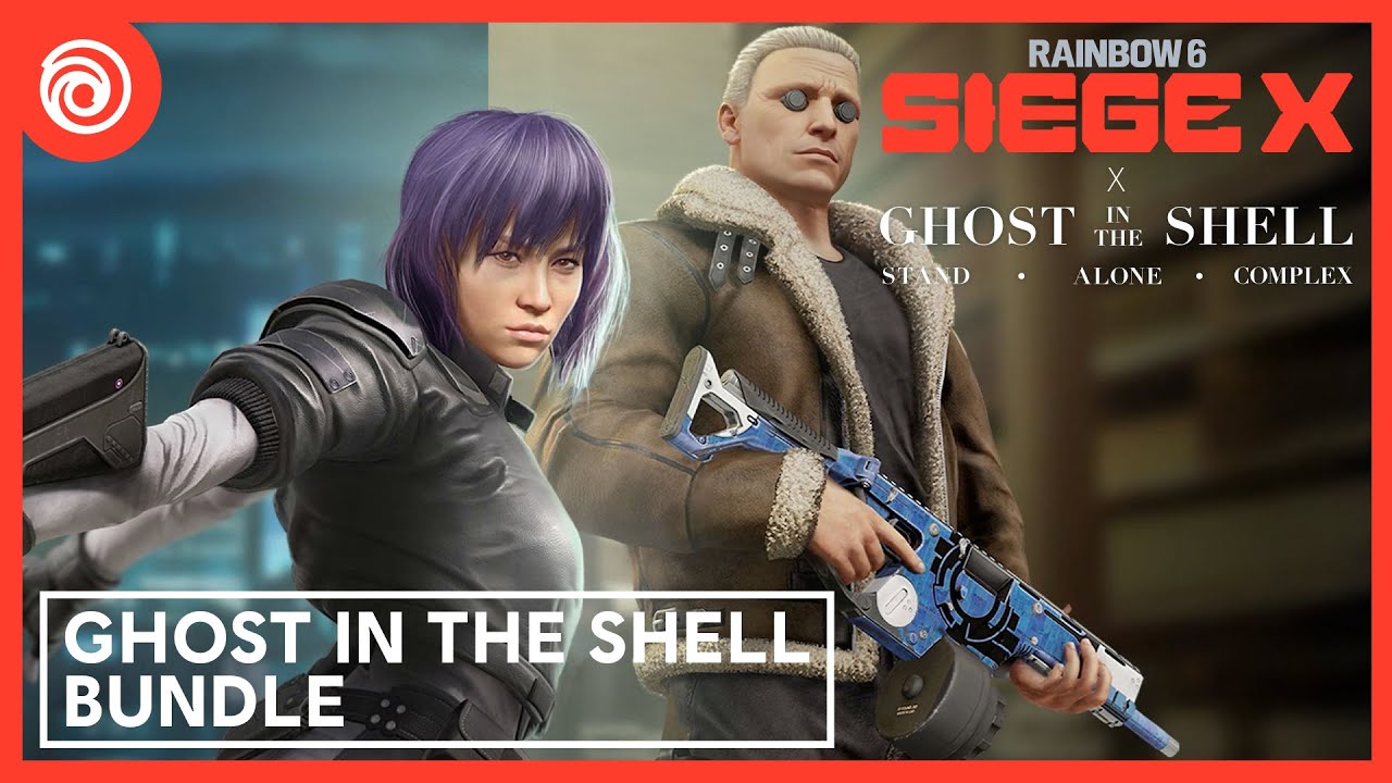 Rainbow Six Siege Ghost In The Shell Bundle Trailer Youtube