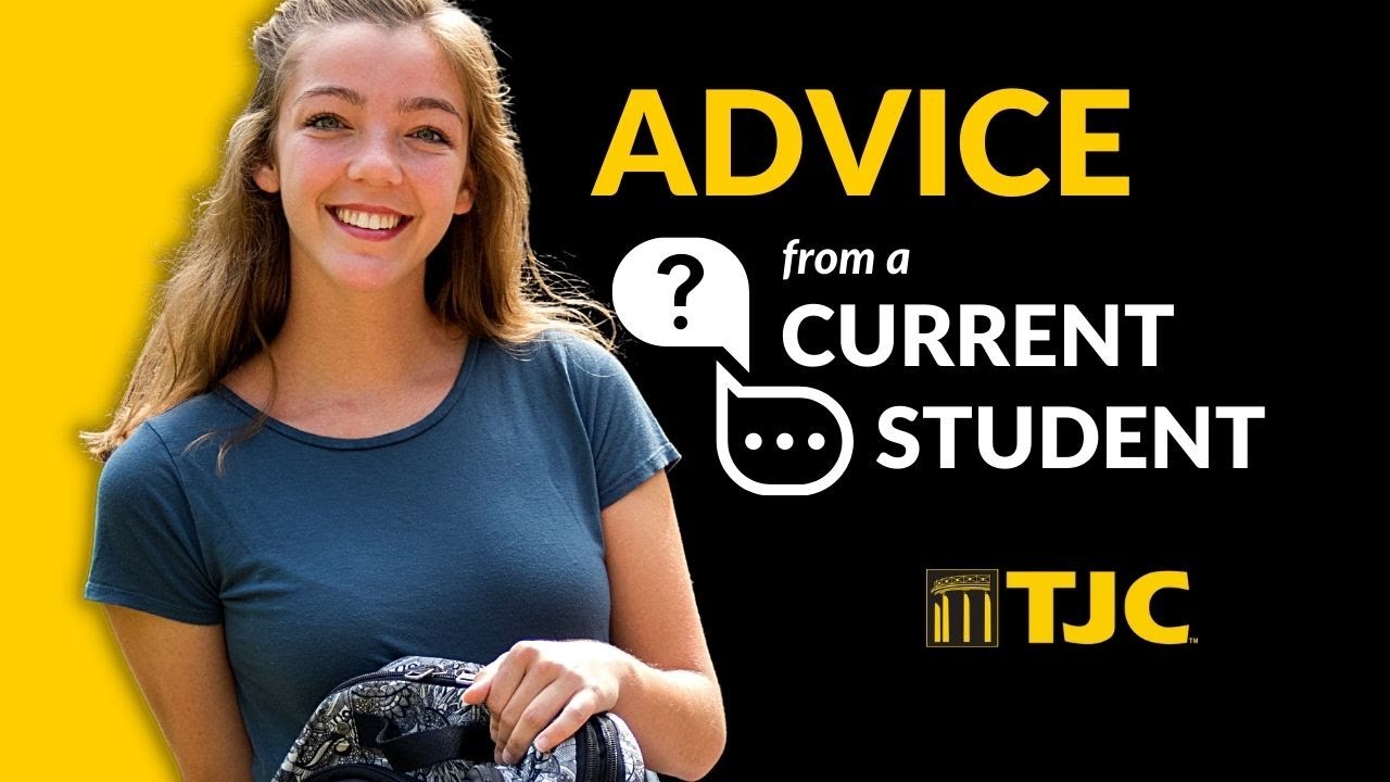 Advice From A Current Tjc Student Youtube