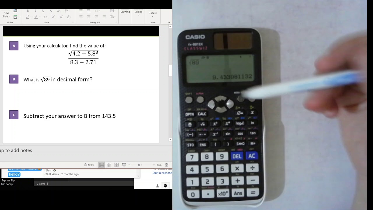 Calculator Techniques Youtube