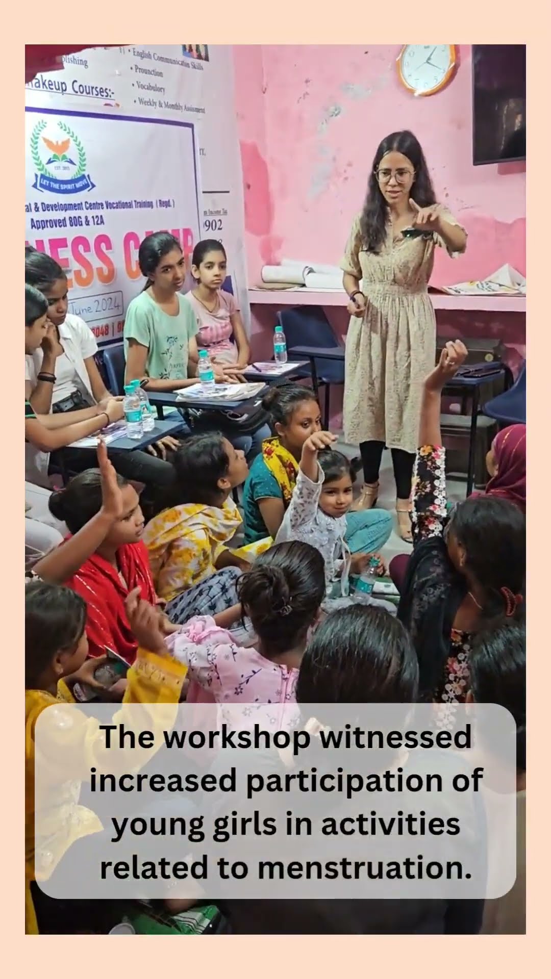 Menstrual Hygiene Education For Young Girls Workshop Recap Ngo