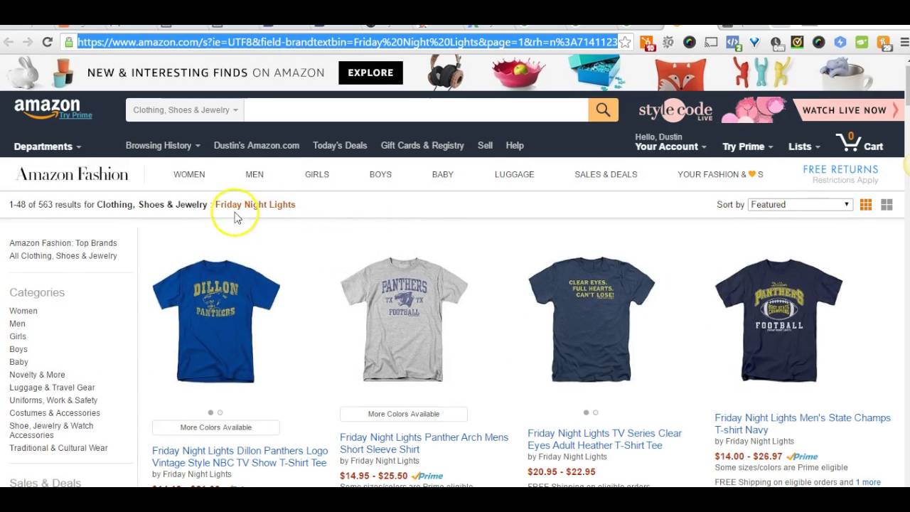 Amazon Youtube