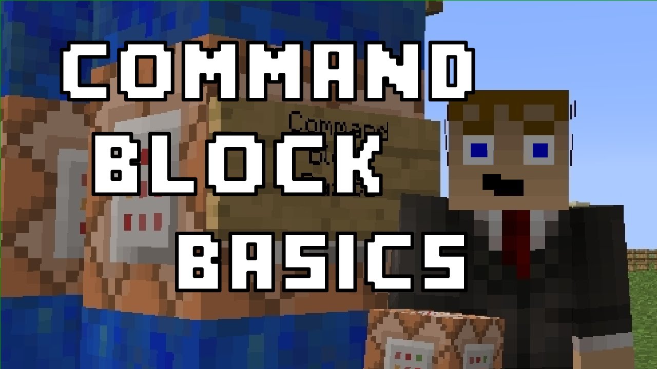 Command Block Basics Tutorial Youtube