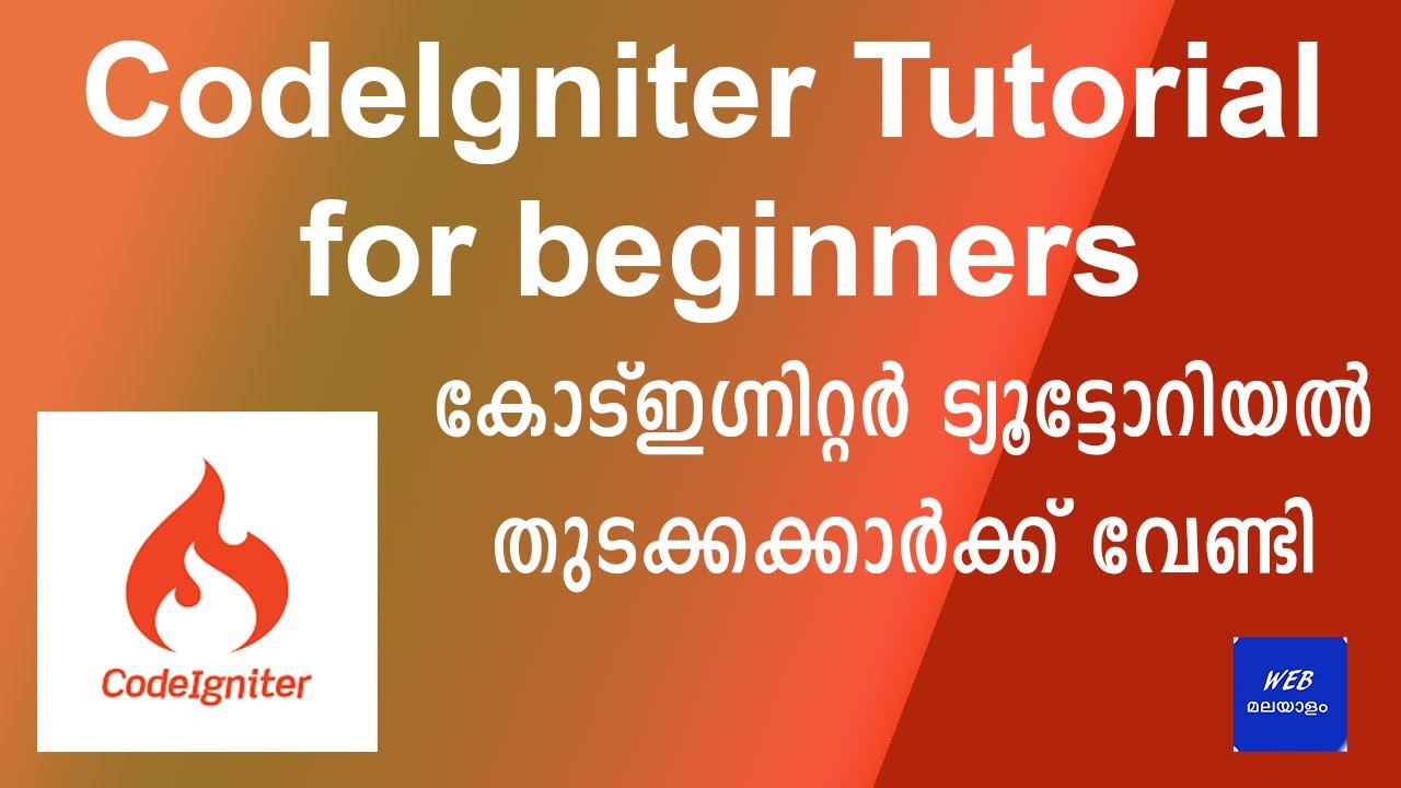 Codeigniter Tutorial For Beginners Youtube