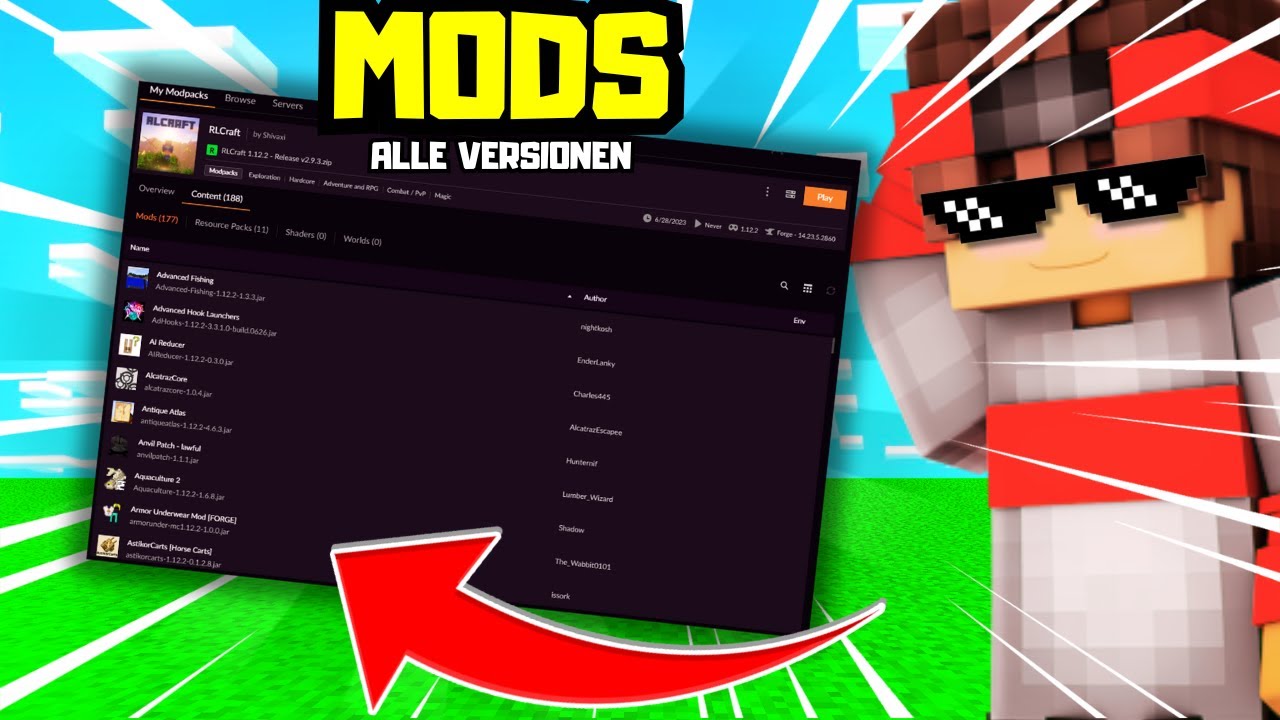Minecraft Mods Installieren Curseforge Youtube