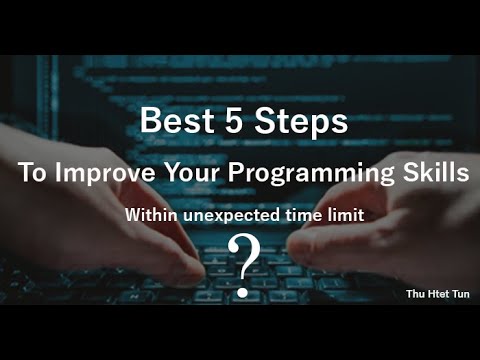 Best 5 Steps To Improve Your Programming Skills Youtube