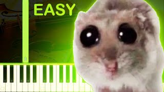 Sad Hamster Violin Meme Song Easy Piano Tutorial Chords Chordify