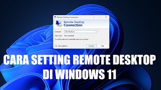 Cara Setting Remote Desktop Connection Rdp Windows 11 Masrukin 1001 ...
