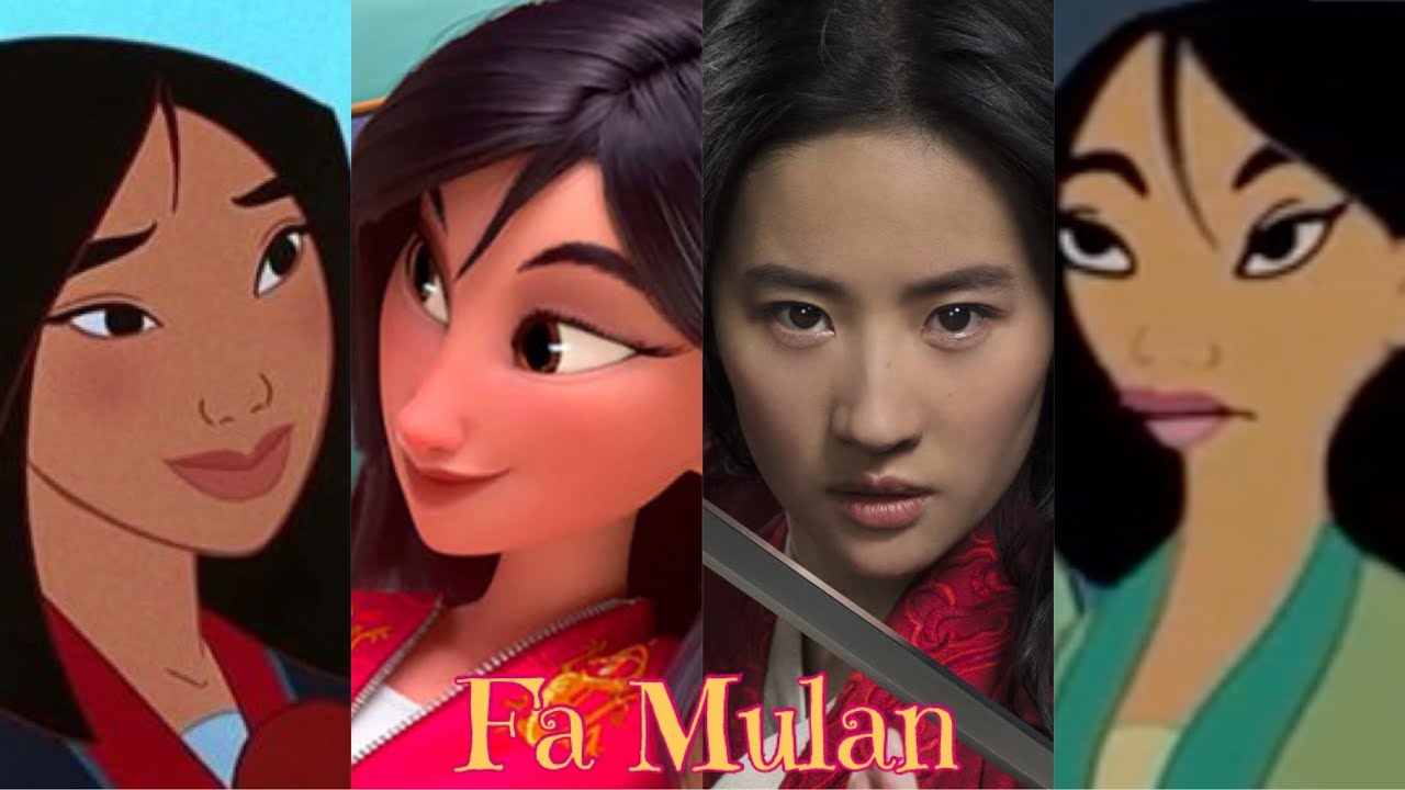 Fa Mulan Evolution In Movies Tv 1998 2021 The Simpsons In