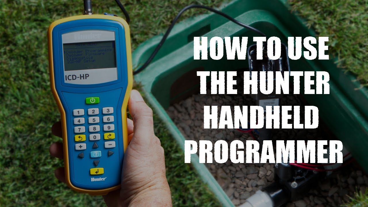 How To Use The Hunter Handheld Decoder Programmer Youtube