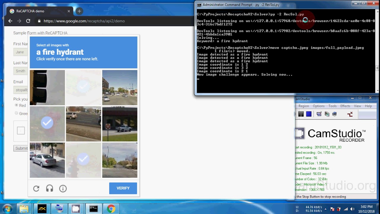 Solve Recaptcha V2 Challenge By Machine Learning In Python Youtube