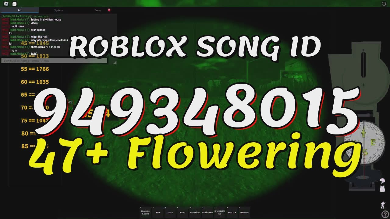 47 Flowering Roblox Song Ids Codes Youtube
