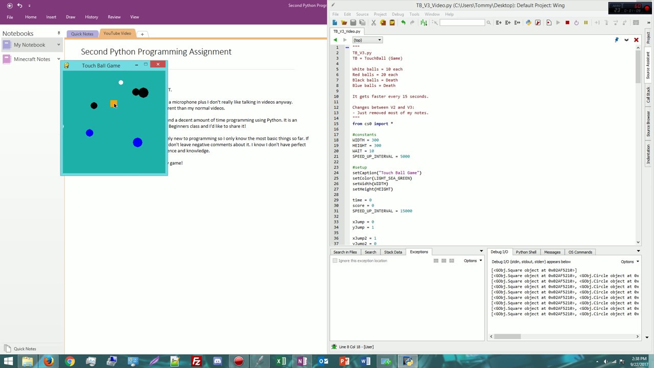 Simple Python Game Youtube