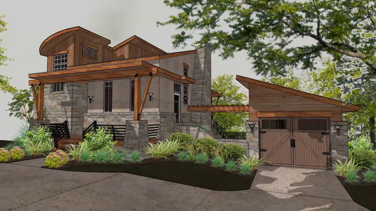 Mountain House Plan 9401 00089 Youtube