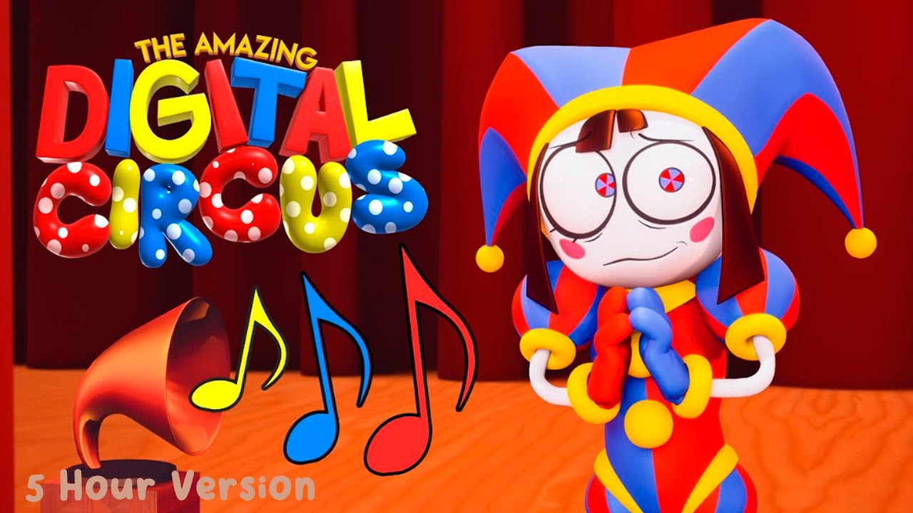 The Amazing Digital Circus Main Theme 5 Hour Version Youtube