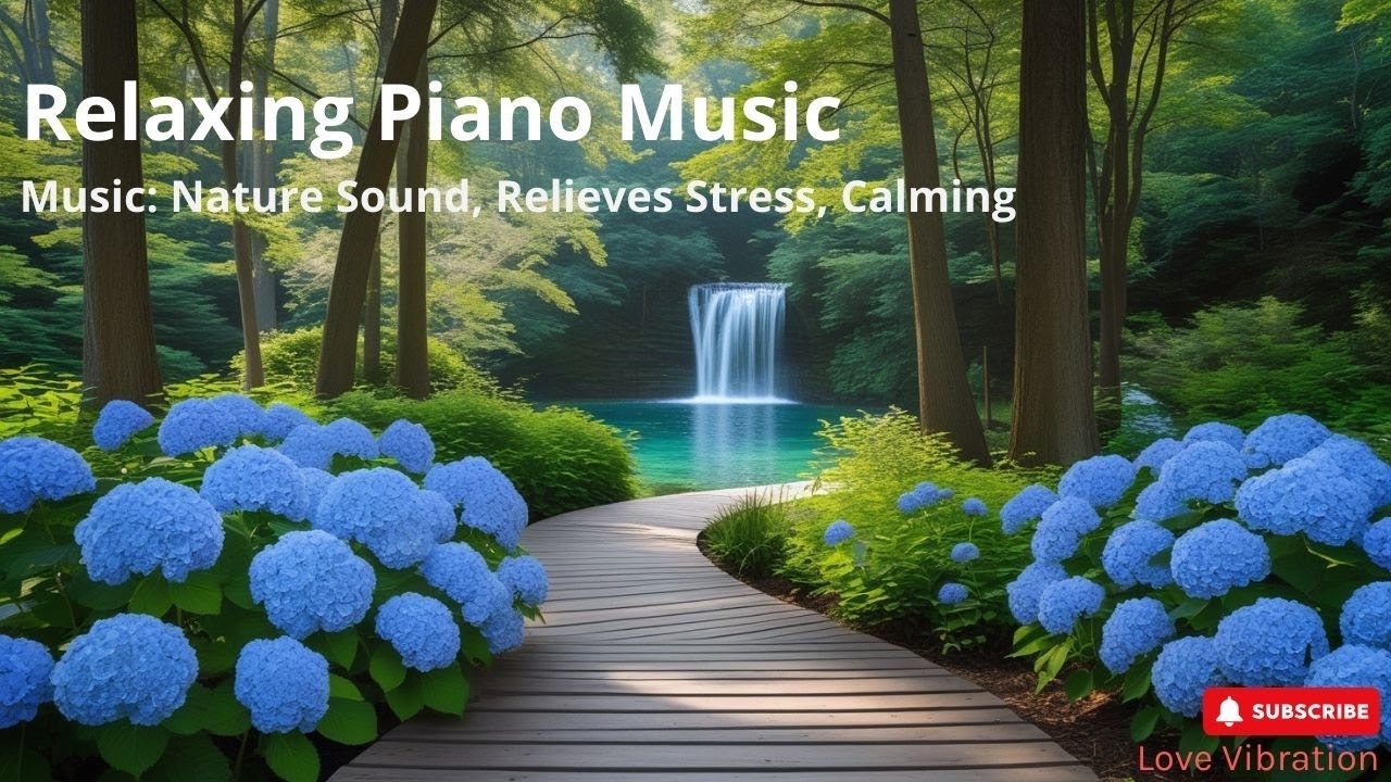 Relaxing Piano Music Bamboo Healing Music Nature Sound Relieves