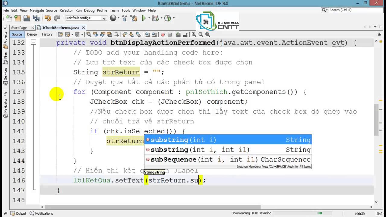 Jcheckbox Demo Youtube