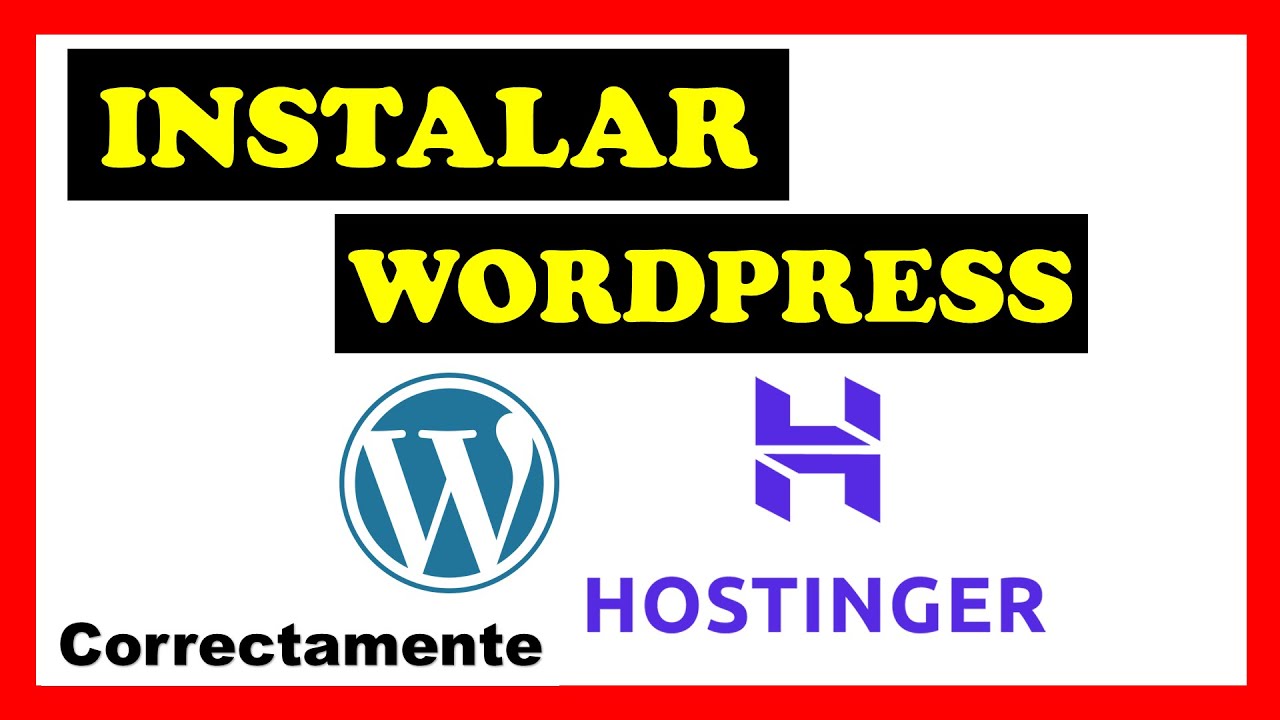 ёяф Como Instalar Wordpress En Hostinger тшся п Youtube
