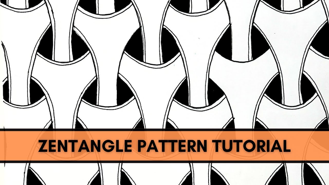 Zentangle Pattern Tutorial Youtube