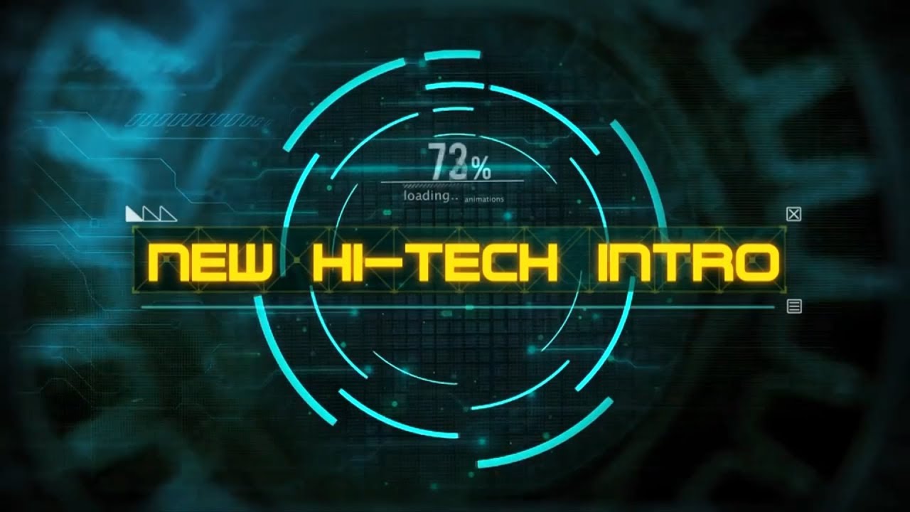 Free Hi Tech Intro Templates Ask For It I Ll Make It For You